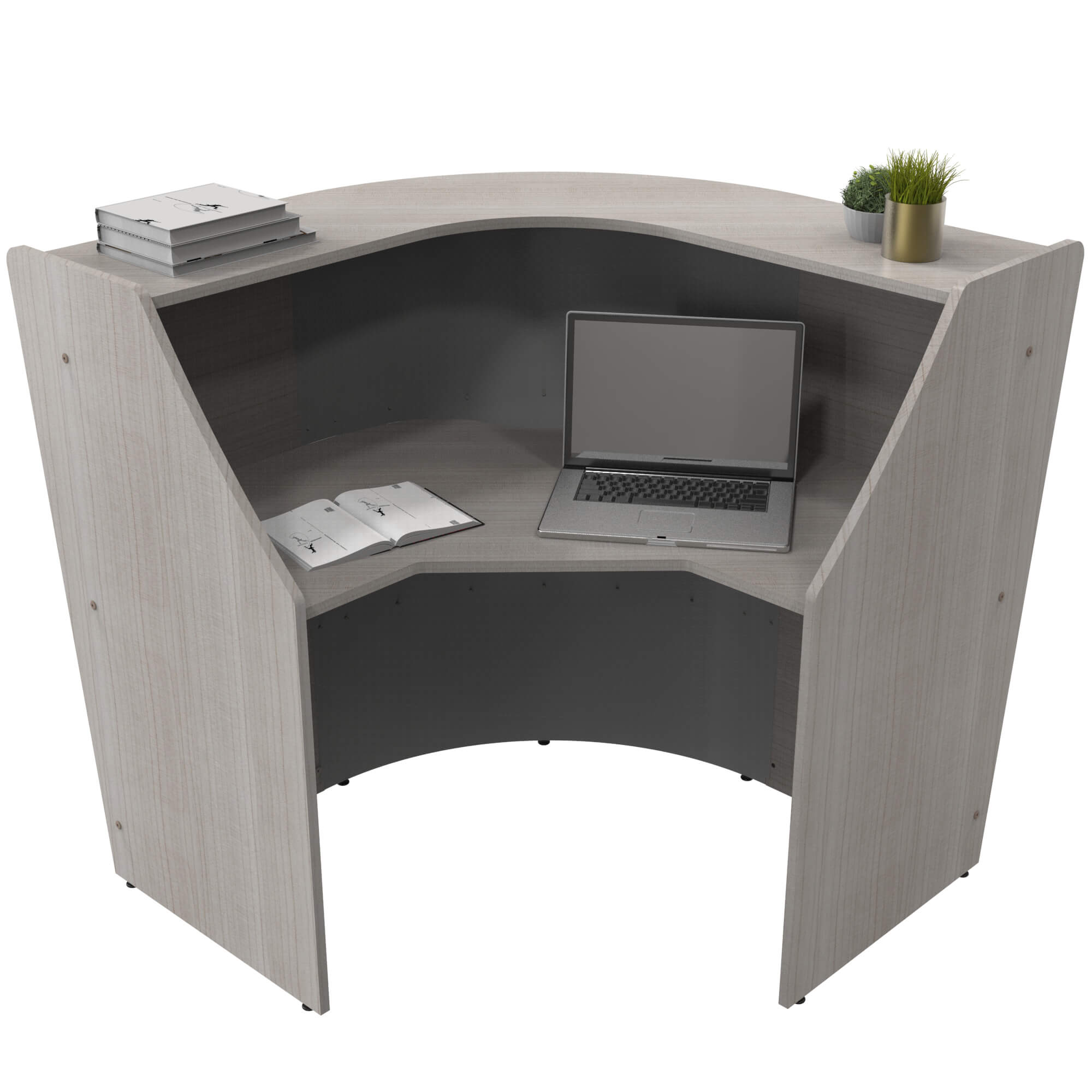 Small Reception Desks - Corner Reception Desk